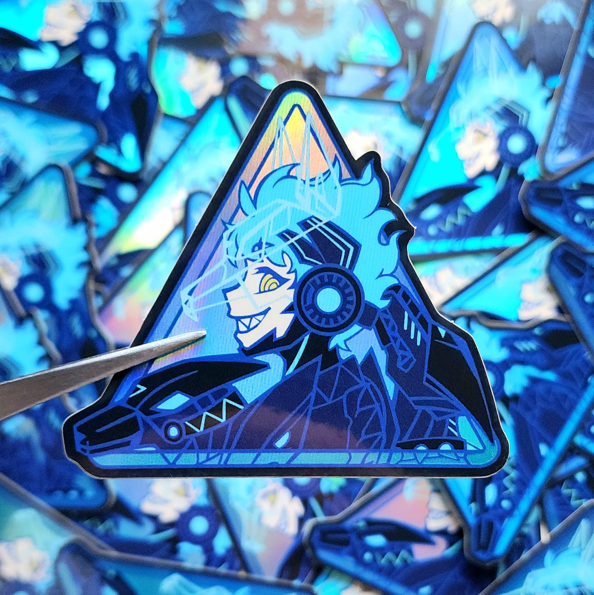 TWST - Cerberus Ortho Holo Sticker – Mintybytes