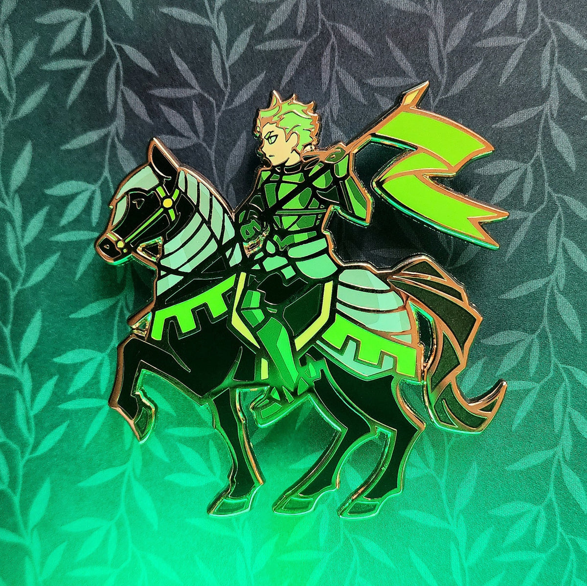 Knight Sebek Enamel Pin – Mintybytes
