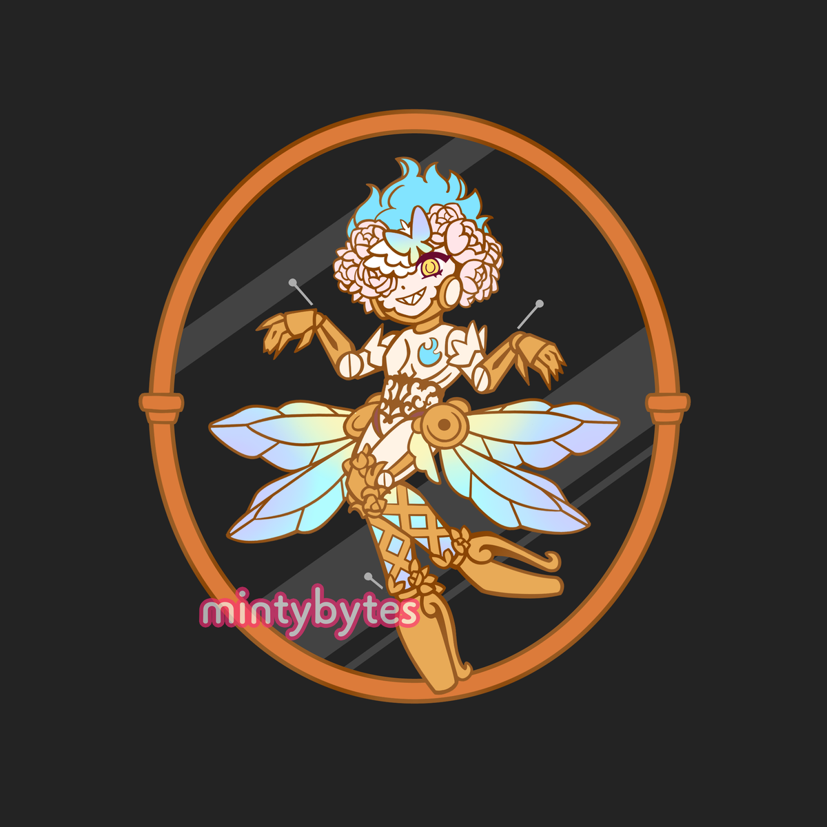 FG Ortho Enamel Pin – Mintybytes
