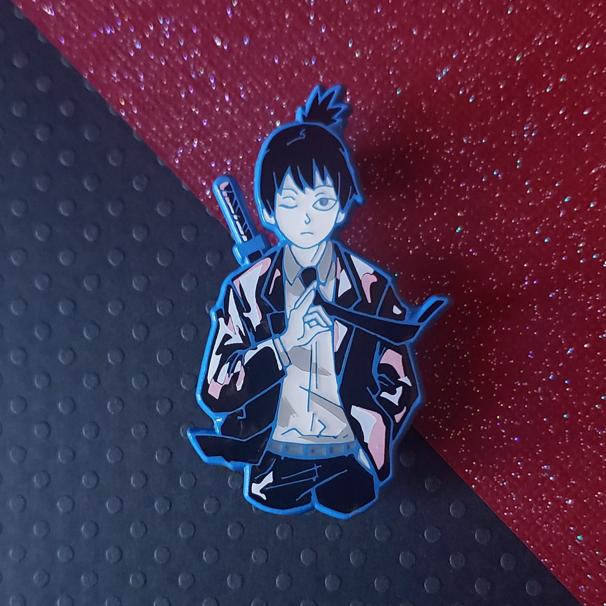 CSM - Manga Aki 2" Enamel Pin – Mintybytes