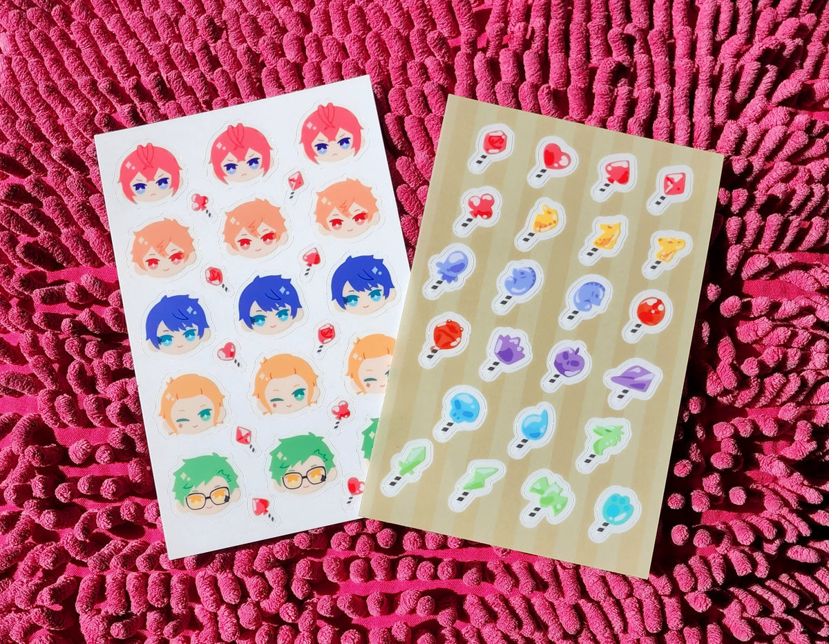 TWST - Clear Sticker Sheets – Mintybytes