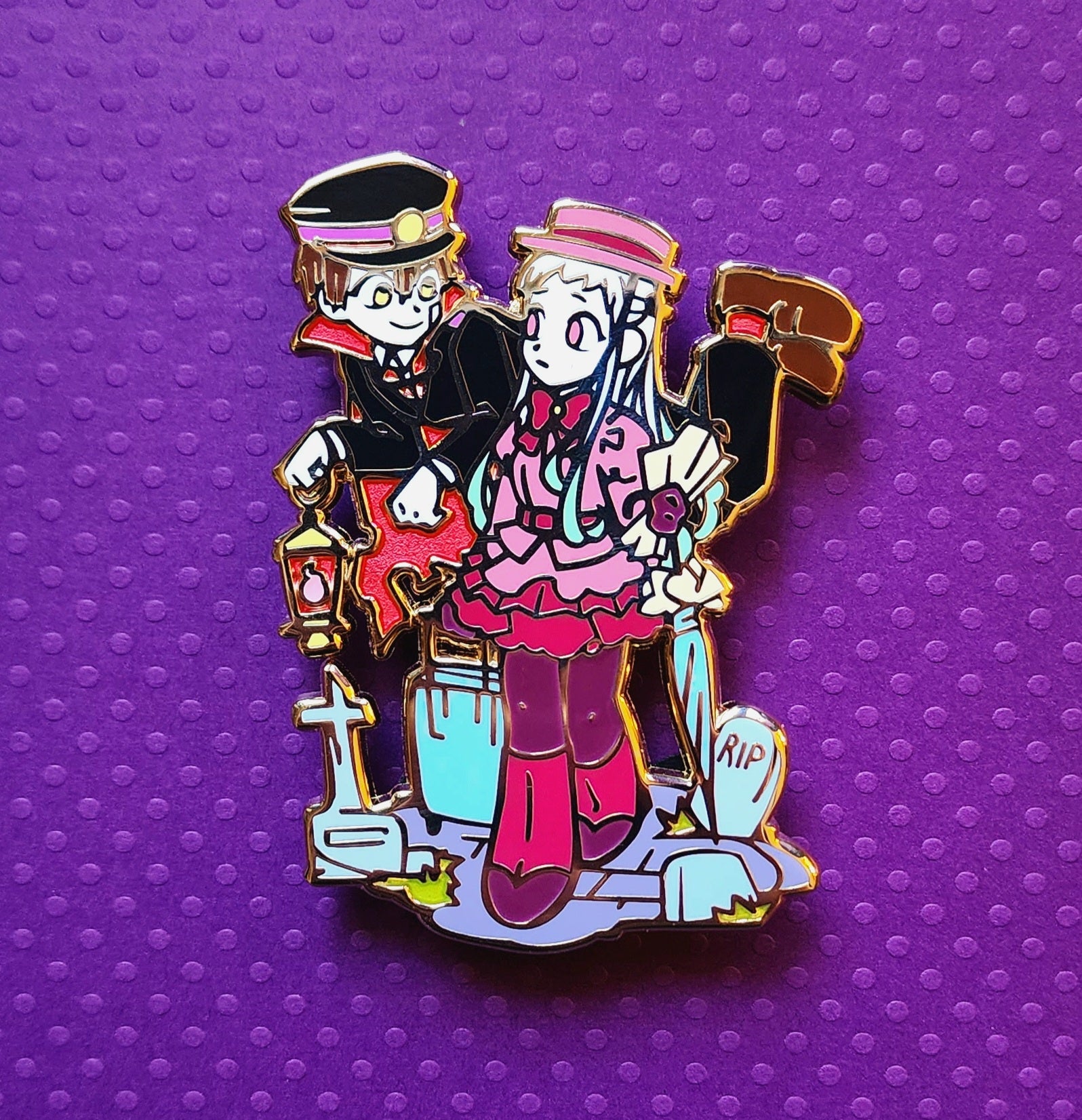 JSHK - Ghost Hotel 2.75" Enamel Pin – Mintybytes